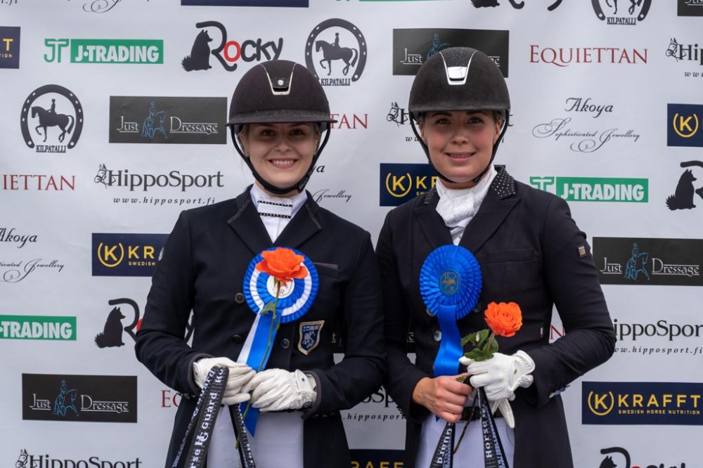 Louise Jönsson ja Dayna Inter II luokan voittoon Laakson ...