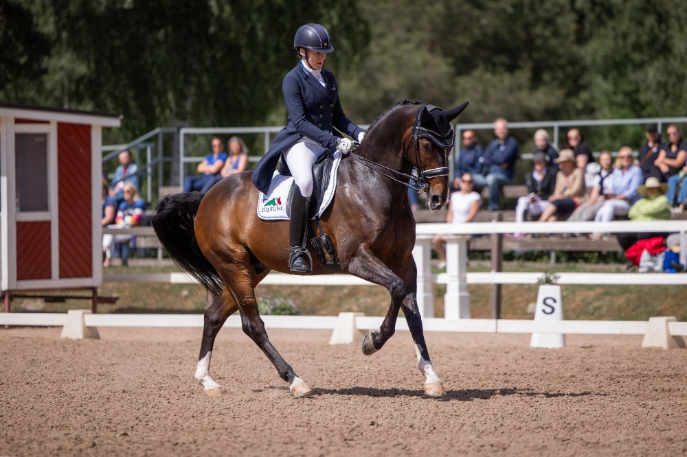 Dina Ellermann ja Donna Anna CDI3* voittoon Ypäjällä - Suomen ...